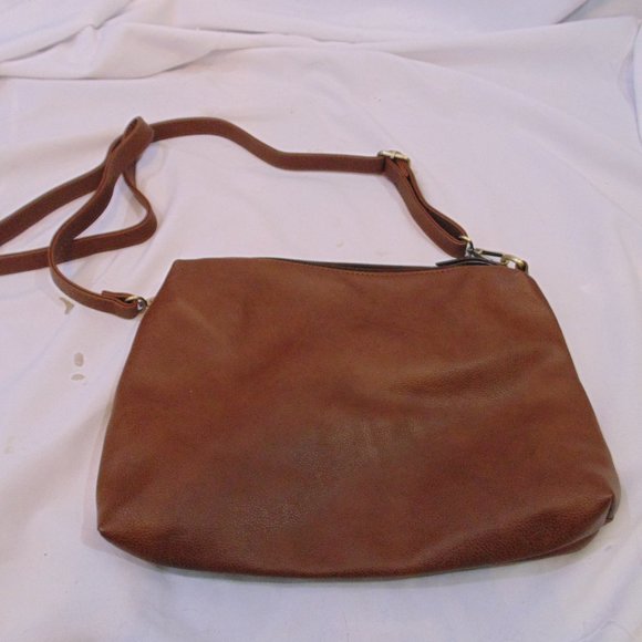 Susan Joy | Bags | Joy Susan Crossbody Shoulder Vegan Leather Hobo Bag ...